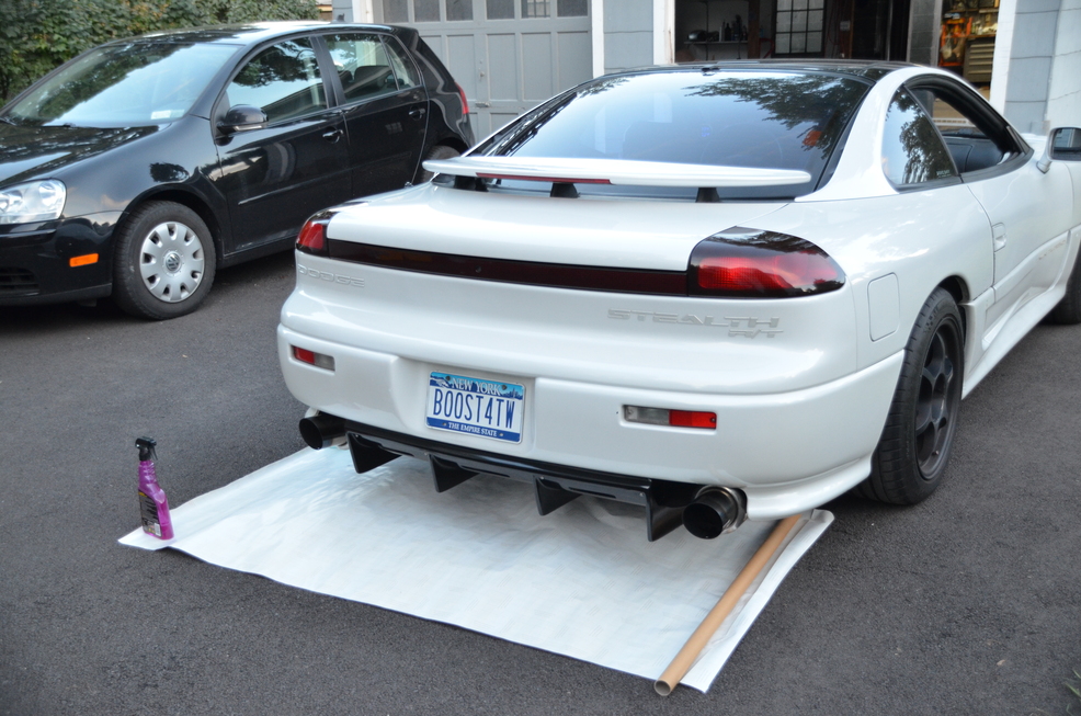 GZP rear diffuser! | Mitsubishi 3000GT & Dodge Stealth Forum